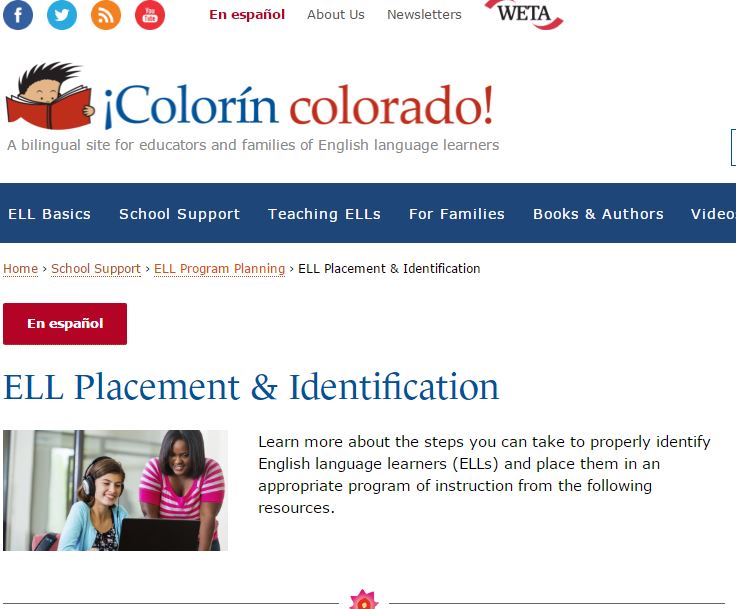 ELL Placement & Identification – Center for Education Equity