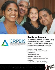 Equity by Design: Re-mediating the Role of School-Family Partnerships ...
