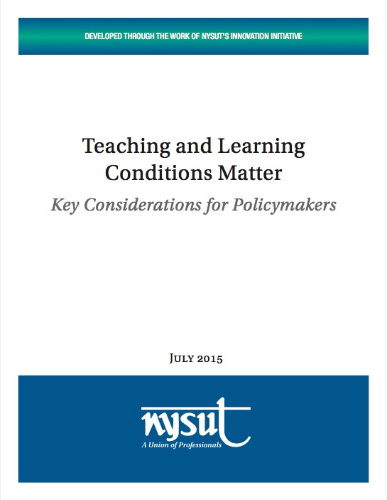 Teaching and Learning Conditions Matter: Key Considerations for ...