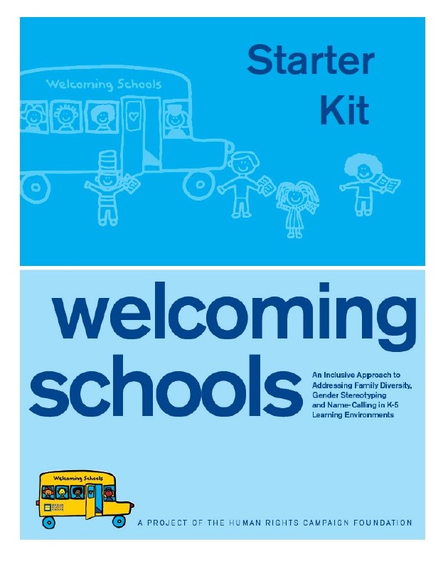 Welcoming Schools: An Inclusive Approach to Addressing Family Diversity ...